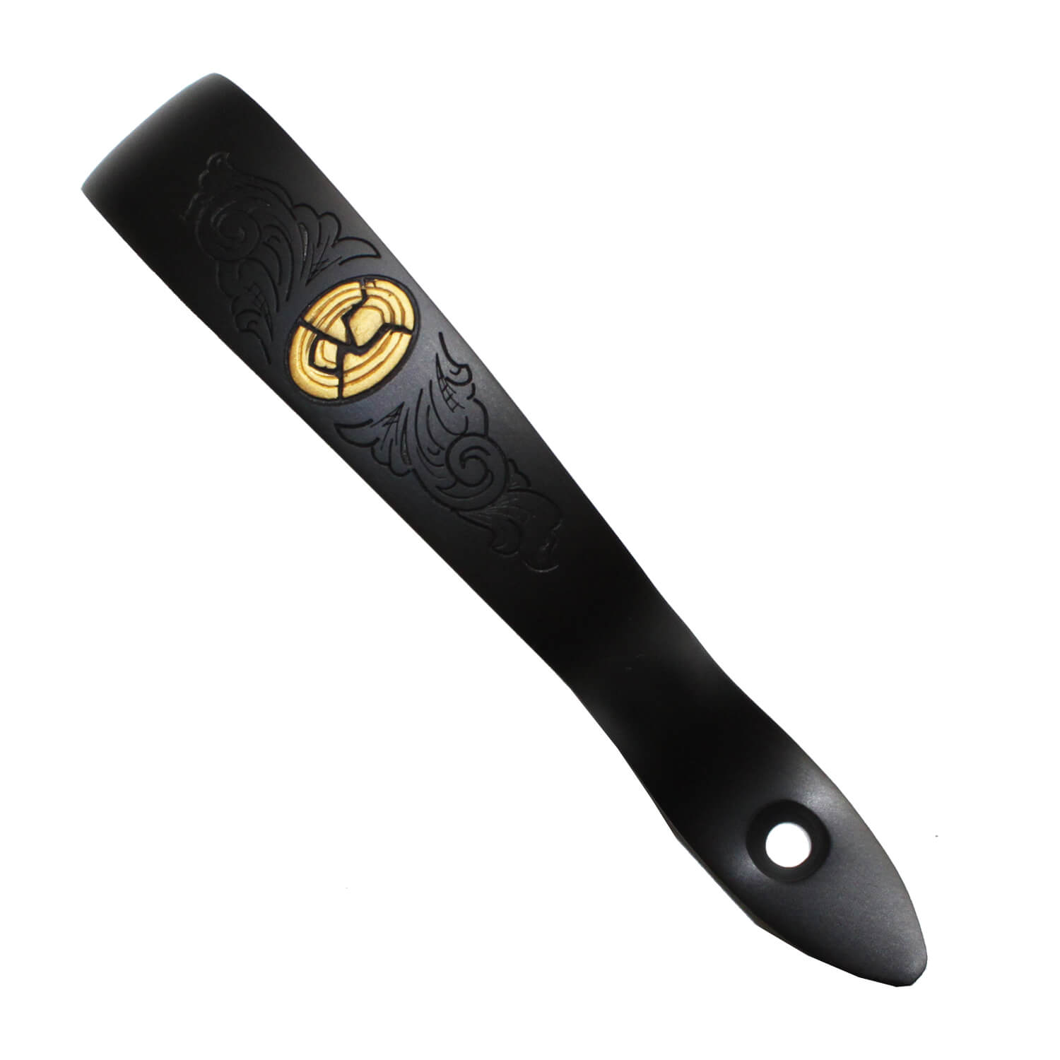 K-80, Trigger Guard, Blue, Gold Broken Target | Krieghoff